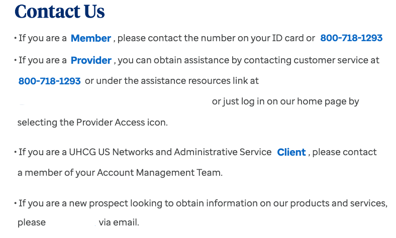 UnitedHealthcare Provider Portal resources